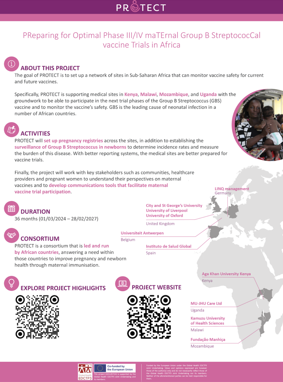 PReparing for Optimal Phase III/IV maTErnal Group B StreptococCal ...